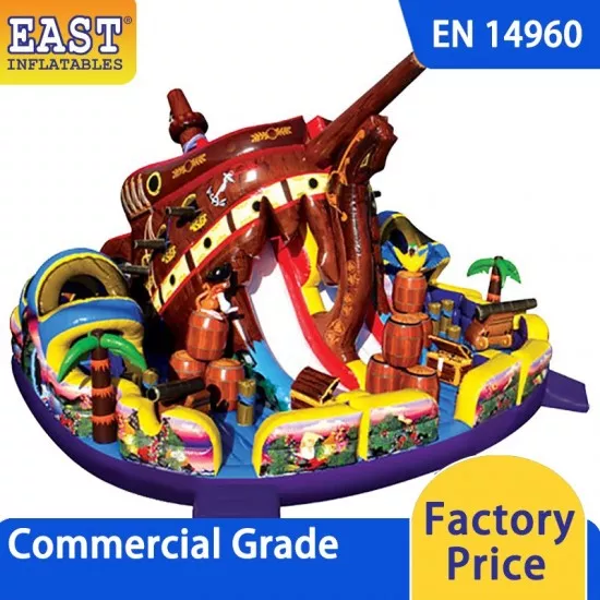 Treasure Hunt Island Obstacle Course For Sale - Inflatable Obstacle ...