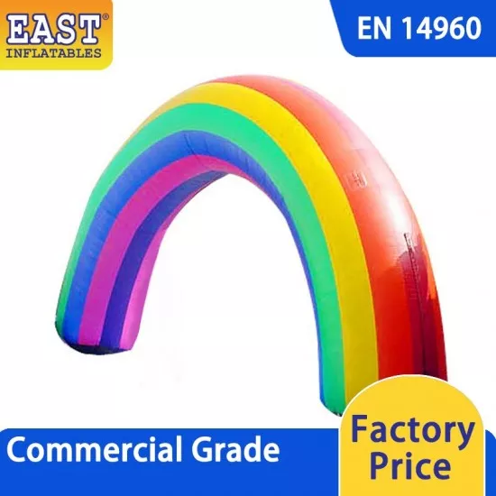 Inflatable Rainbow Arch For Sale - Inflatable Tent | East Inflatables UK