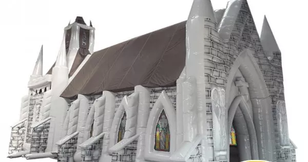 Inflatable Church for Sale | Unique Inflatable Wedding & Event Venue UK