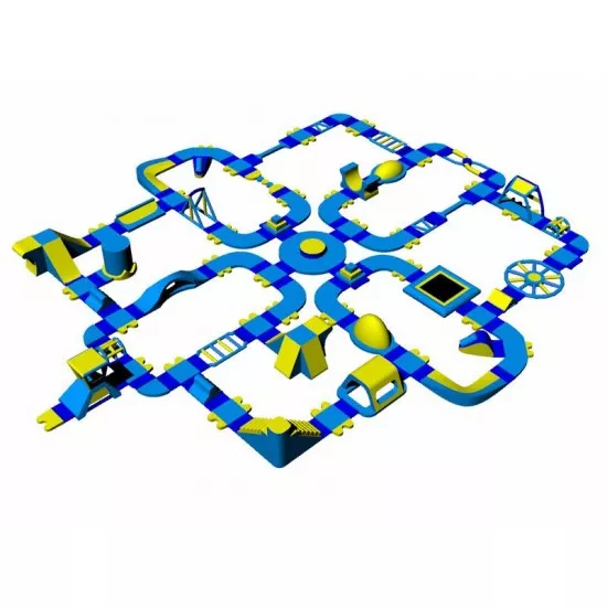 Inflatable Water Assault Course For Sale - Inflatable Water Park | East ...