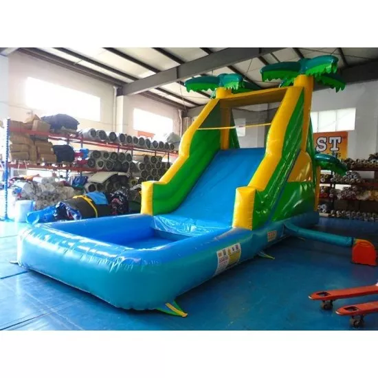 Buy Kids Inflatable Pool With Slide - Inflatable Water Slide | East ...